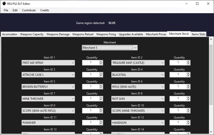 GitHub - christianmateus/RE4_PS2_ELF_Editor: Tool for quick editing ...