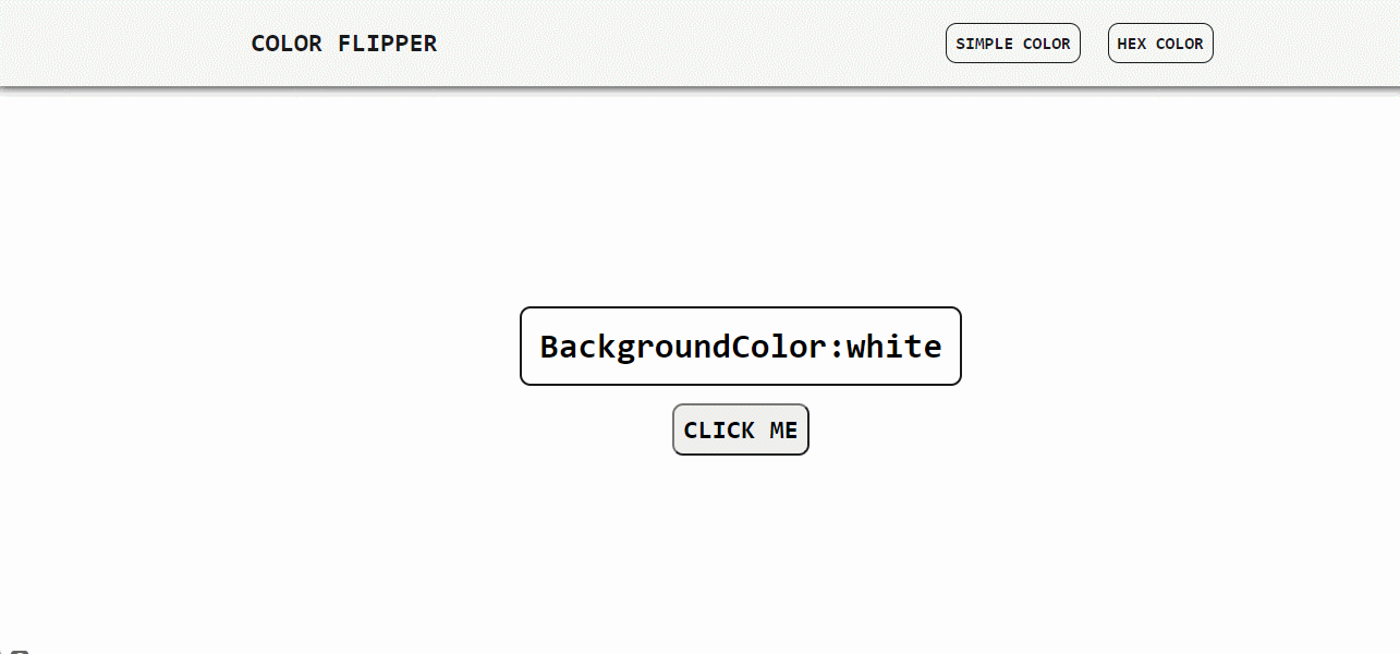 GitHub - Alvaro0096/Color_Flipper-with-JS: First small project with JS