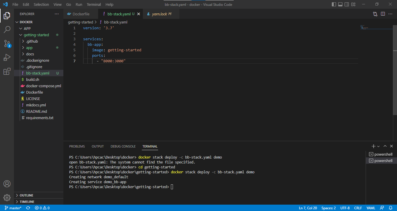 GitHub - Bounoua7/Docker-Swarm: Getting started