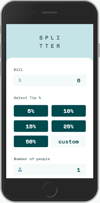 GitHub - Patakori/FrontMentor-TipCalculator: Página web interativa e ...