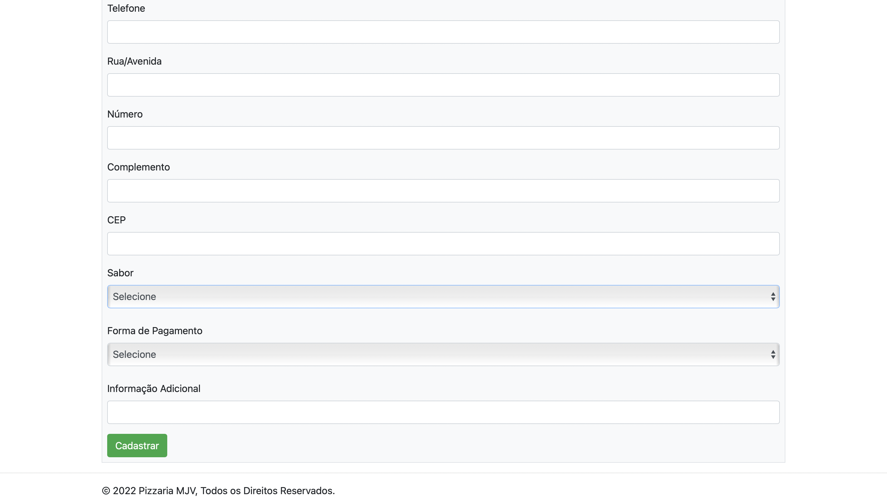 GitHub - BrunoAMieli/mjv-projeto-final: Projeto final na MJV. Sobre Pizzaria.