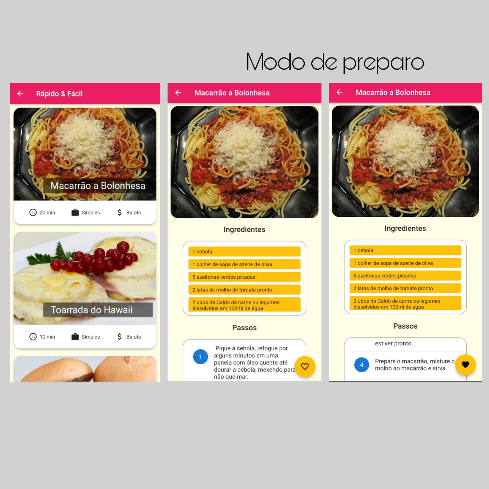 GitHub - AriCamargos/MealsApp: Aplicativo de receitas culinárias sendo desenvolvido com ...