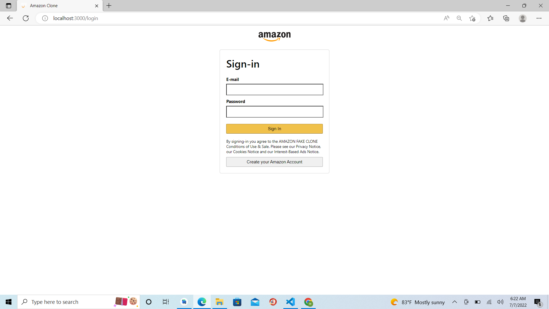 GitHub - Boukli-h/amazon-clone: React JS E-commerce website