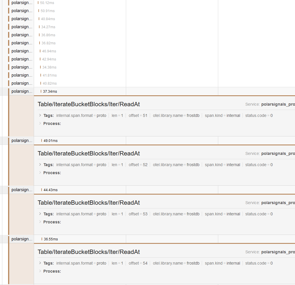 Thrift decoding performaning 1 byte ReadAt calls · Issue #338 · segmentio/parquet-go · GitHub