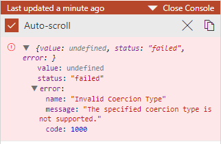 The getSelectedDataAsync(Office.CoercionType.XmlSvg) in PowerPoint returns "undefined" instead ...