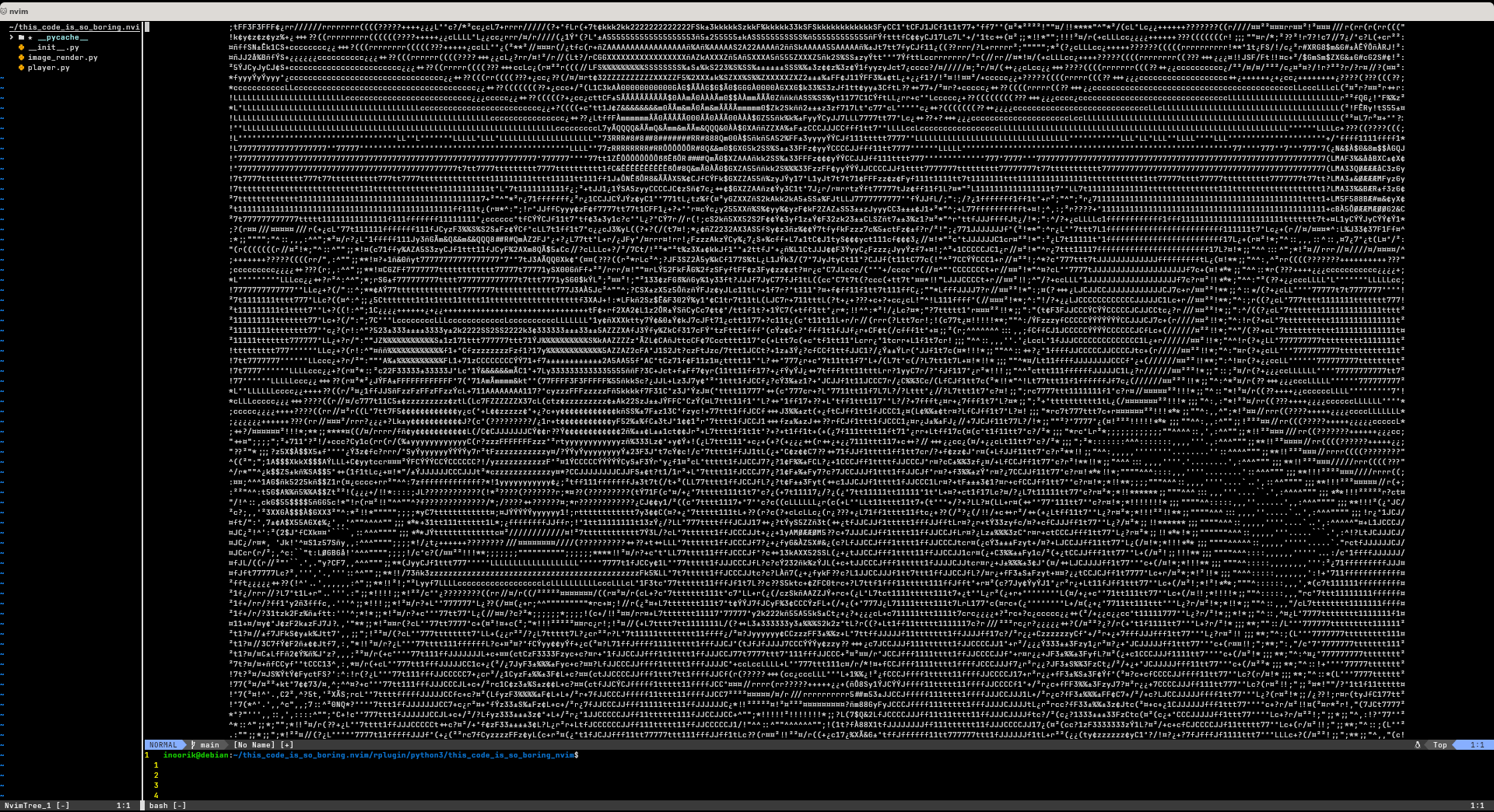 GitHub - INoorik/ThisCodeIsSoBoring.nvim