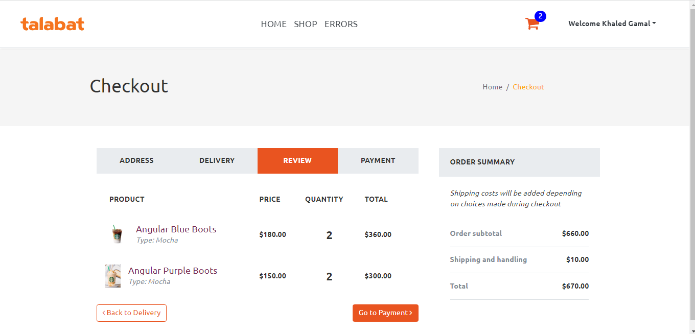 GitHub - KhaledElnassag/Talabat