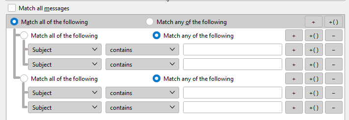 Clarify Filter UI's nesting levels · Issue #133 · Betterbird/thunderbird-patches · GitHub