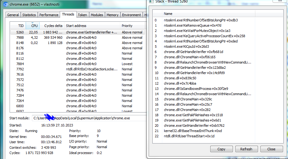 High CPU Usage after a while on one process/thread · Issue #80 ...