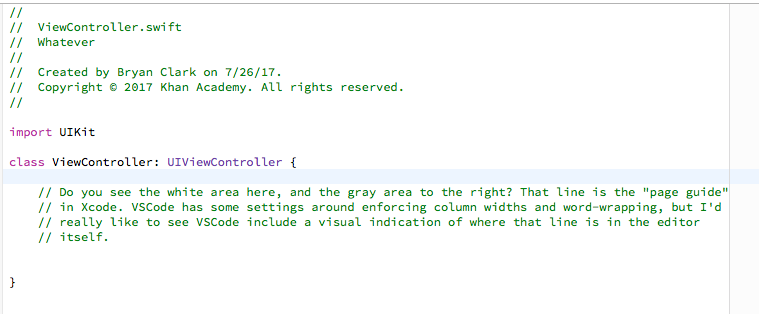 Feature Request: Column Guides · Issue #31477 · microsoft/vscode · GitHub