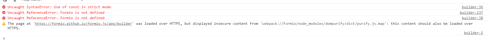Bug Unable To Render On Android 5 · Issue 1427 · Formioformio · Github