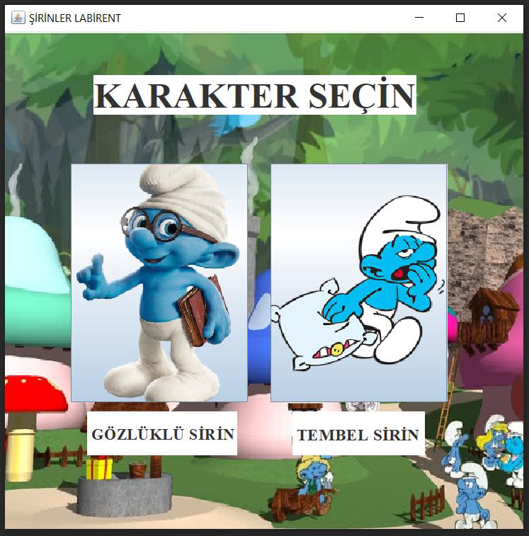 GitHub - AlperenImam0glu/Smurfs-Maze-Game