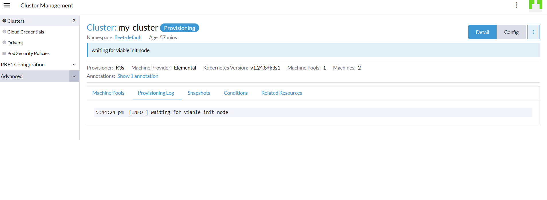 Elemental node registered to Rancher but elemental-system-agent at node keeps on loop with no ...