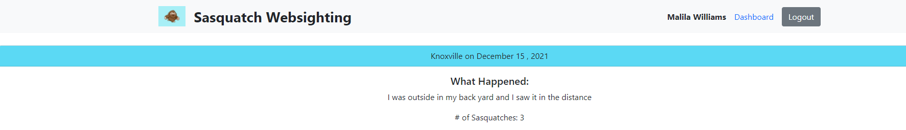GitHub - diamondste/Sasquatch_Websight