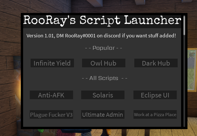 GUI scales weirdly · Issue #1 · RooRay/Script-Launcher · GitHub