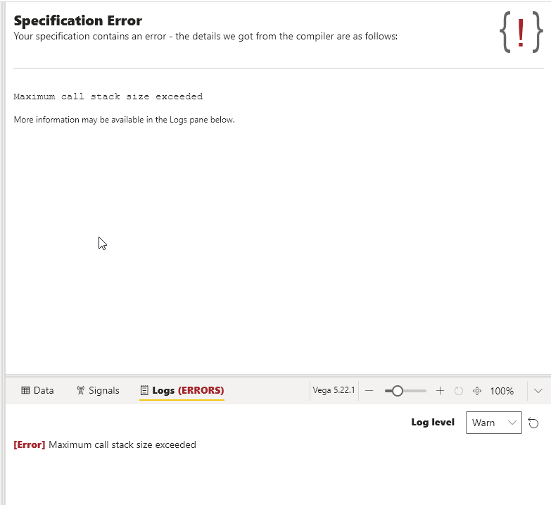Tooltip with signal of item causes call stack size exceeded error ...