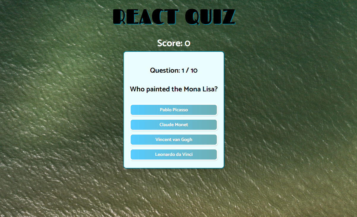 GitHub - rohms/ReactQuiz: A small ReactQuiz app GitHub - rohms/ReactQuiz: A small ReactQuiz app