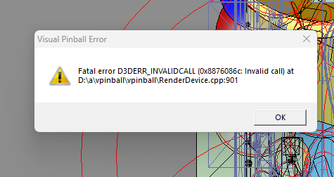 Enable 10bit color option crashes VPX DX9 version · Issue #614 · vpinball/vpinball · GitHub