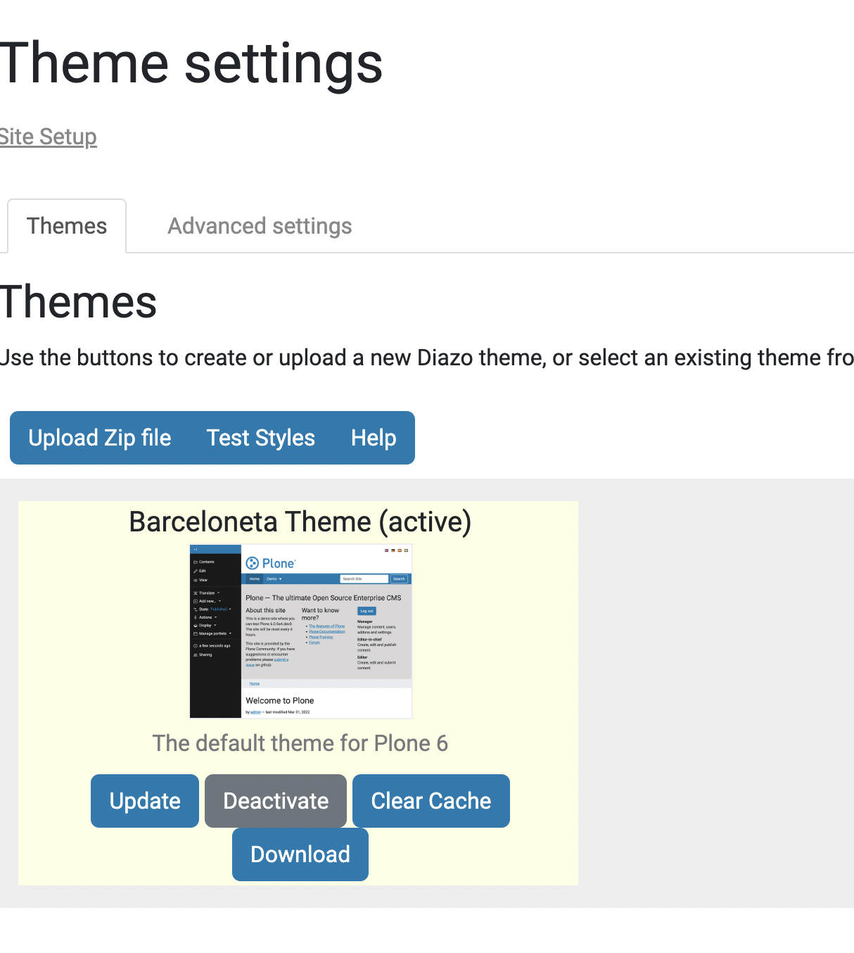 Buttons cluttered together in Theming control panel · Issue #212 · plone/plone.app.theming · GitHub