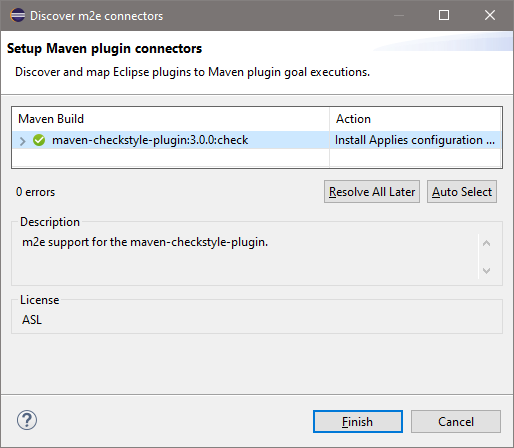 Maven Checkstyle Prevents Project From Installing Through Maven On Eclipse · Issue 3235 · Card