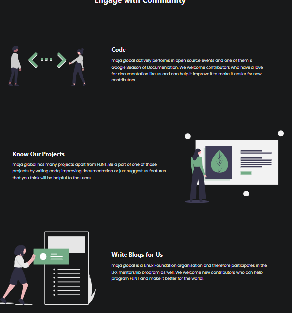 Bug: Responsiveness issues and functionality bugs · Issue #228 · moja-global/community-website ...