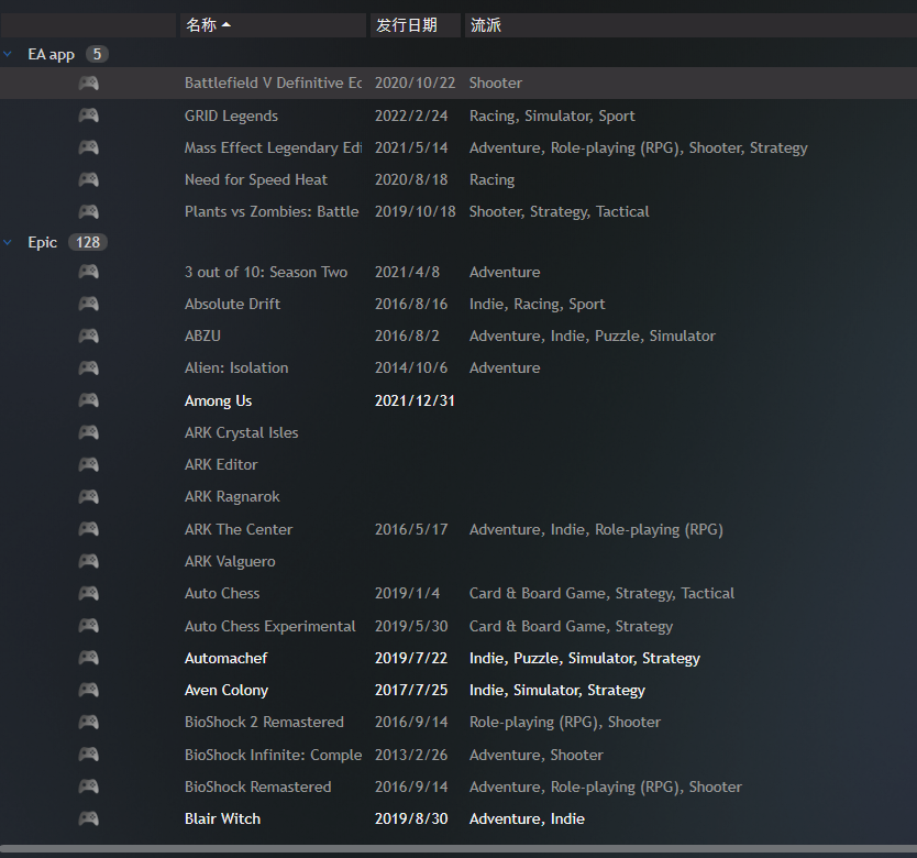 EPIC and EA There are no icons · Issue #3407 · JosefNemec/Playnite · GitHub