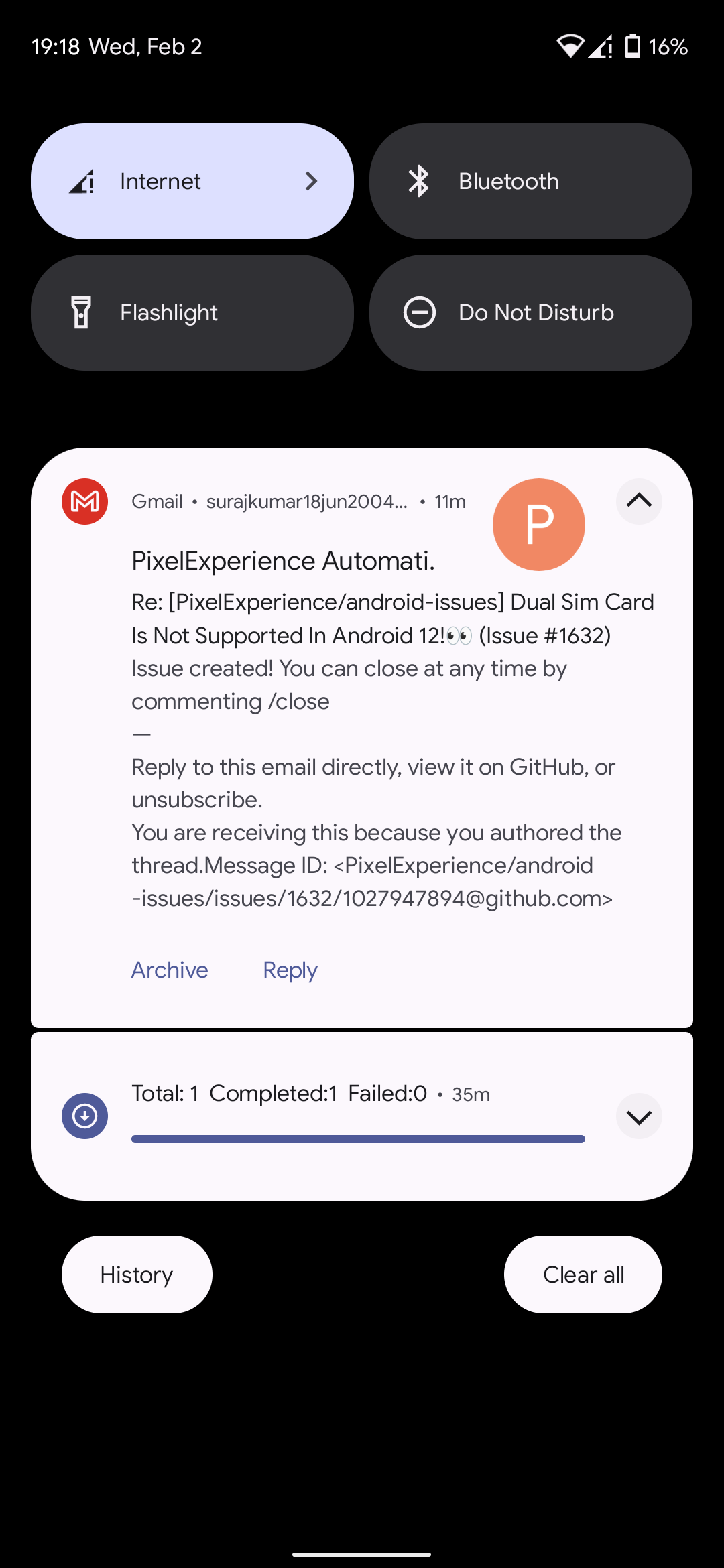 Sometimes Qs Just Got Black!😐 · Issue #1635 · PixelExperience/android-issues · GitHub