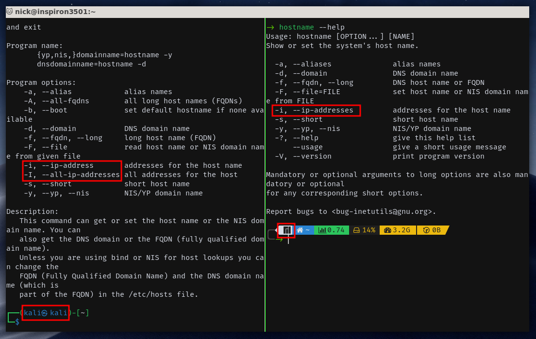 hostname: invalid option -- 'I' · Issue #48 · crewdevio/Snel · GitHub