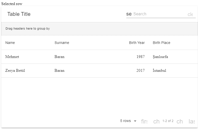 Grouping vanishes when component state changes · Issue #2377 · mbrn/material-table · GitHub