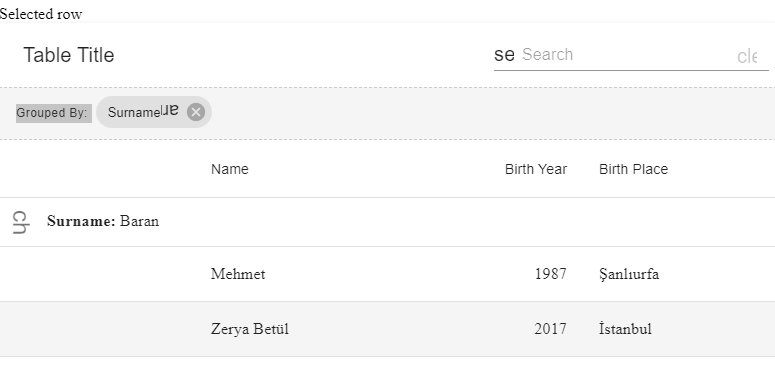Grouping vanishes when component state changes · Issue #2377 · mbrn/material-table · GitHub