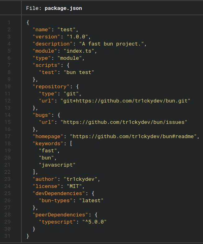 Made `bun init` completely a drop-in replacement for `npm init`. by tr1ckydev · Pull Request ...
