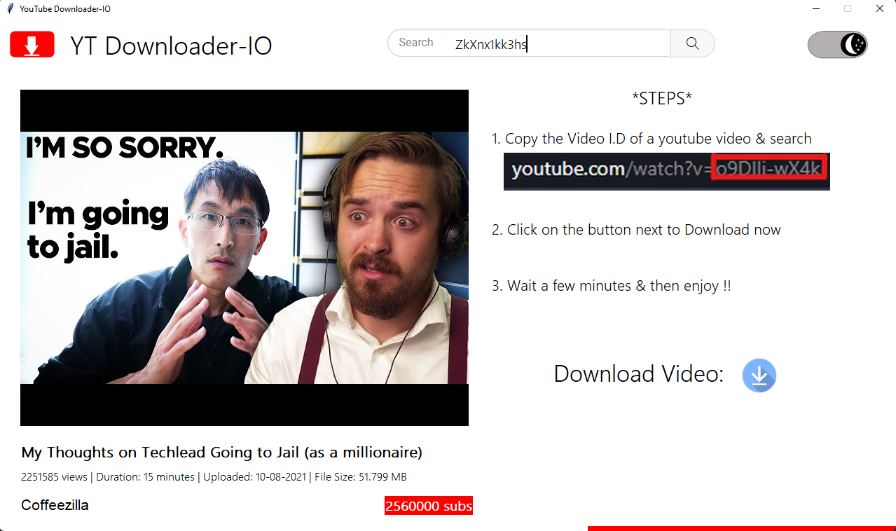 GitHub - Aatti13/YouTubeDownloaderIO: Download your favourite You
