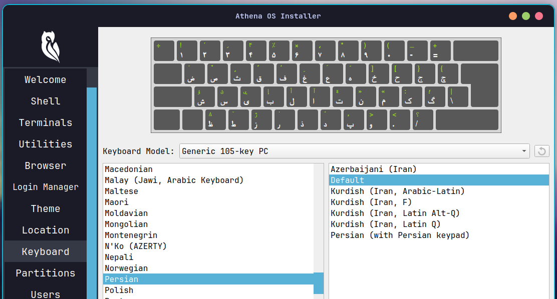 persian keyboard problem · Issue #2132 · calamares/calamares · GitHub