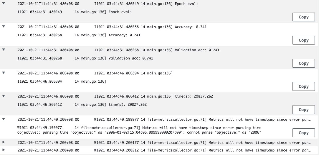 Unknown error when runnnig experiments · Issue #1693 · kubeflow/katib · GitHub