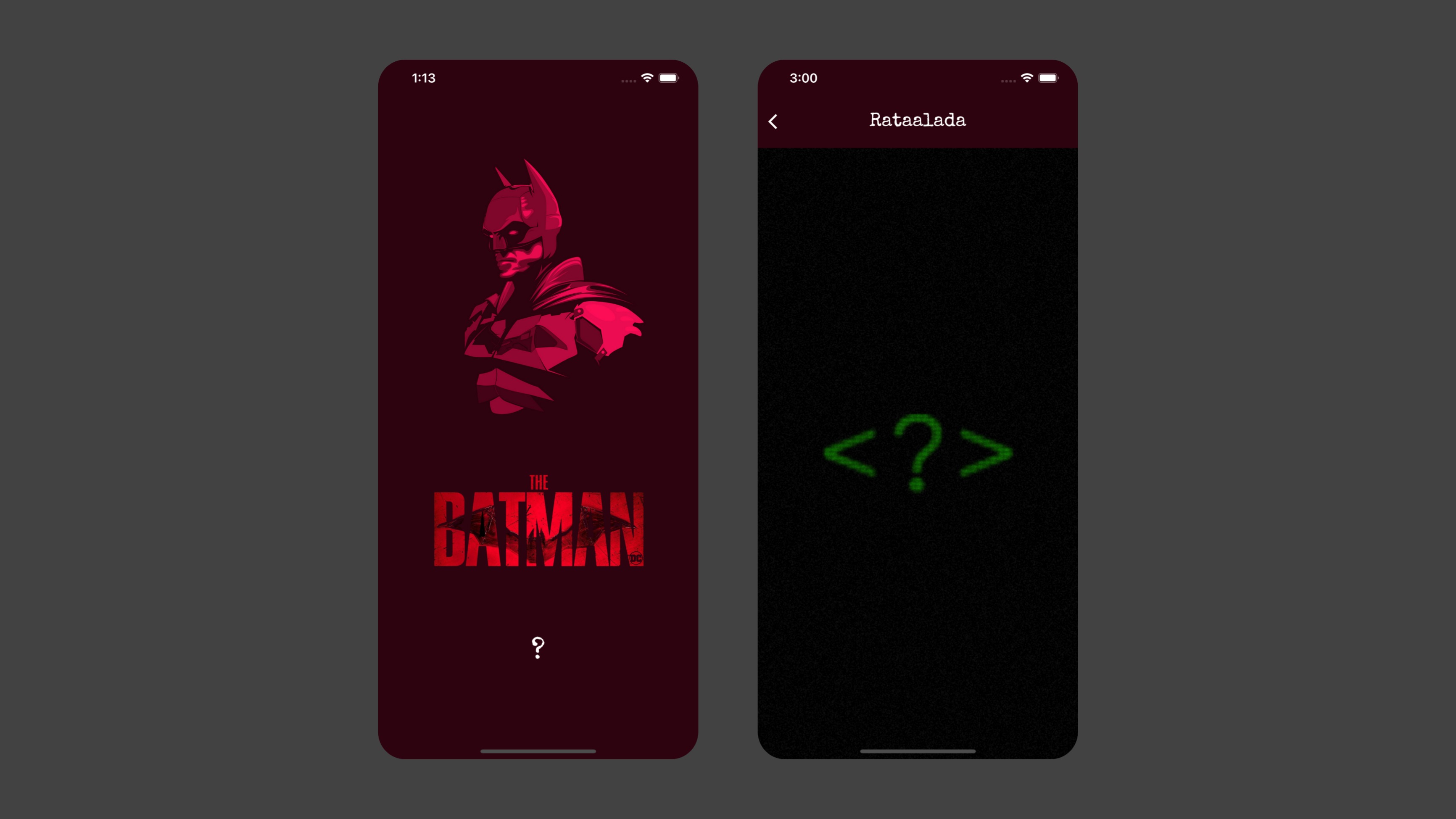 GitHub - ItsA7/the_batman: Just a simple UI of Batman home screen with ...