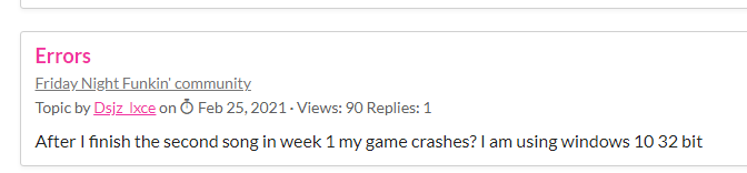 Bug Report: 32-bit is a pain in the ass to play · Issue #1332 · FunkinCrew/Funkin · GitHub