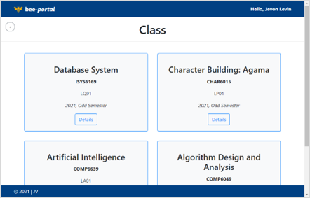 GitHub - je-von/bee-portal: bee-portal (a desktop app for LMS) with ...