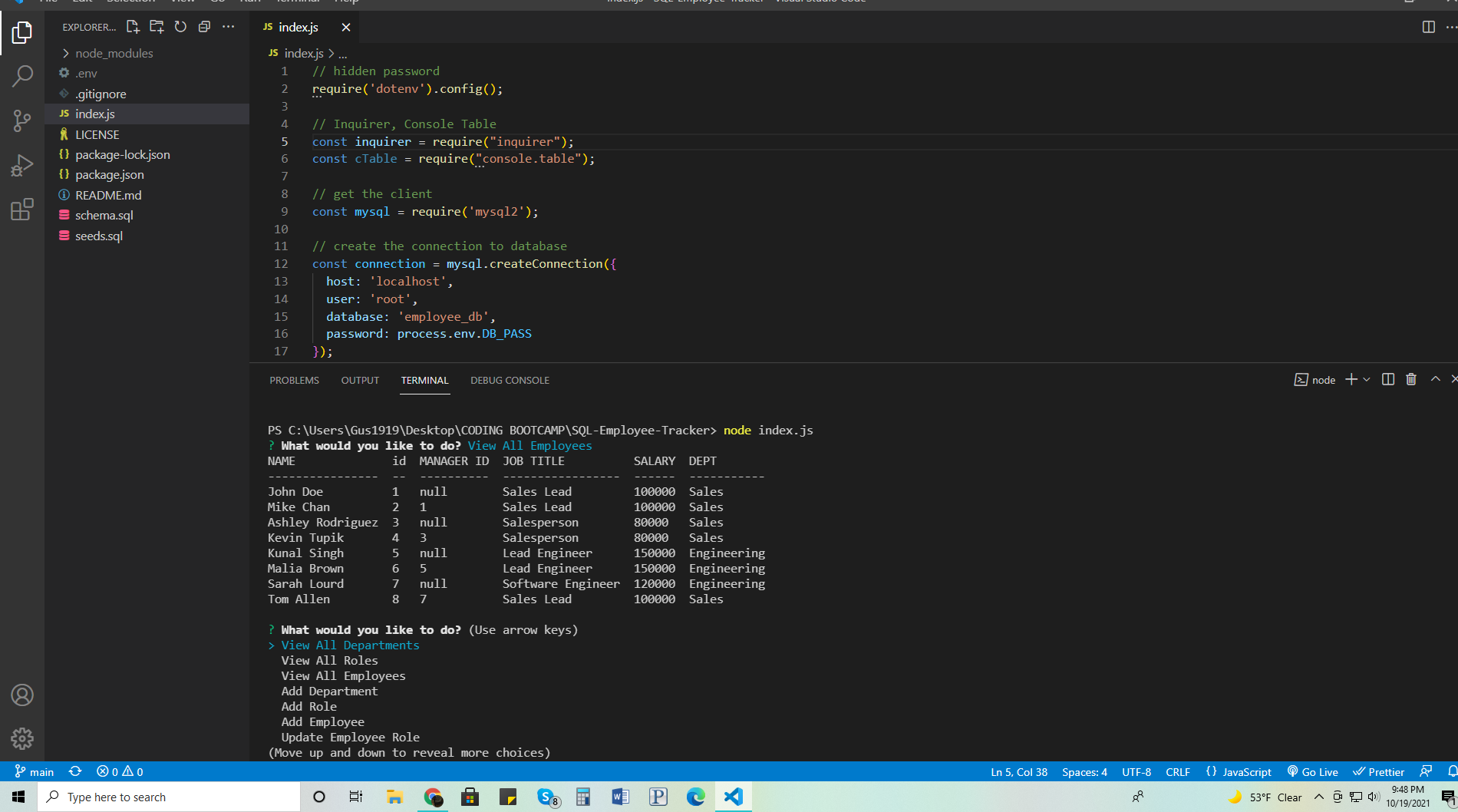 GitHub - gus1919/SQL-Employee-Tracker: Building a Content Management ...