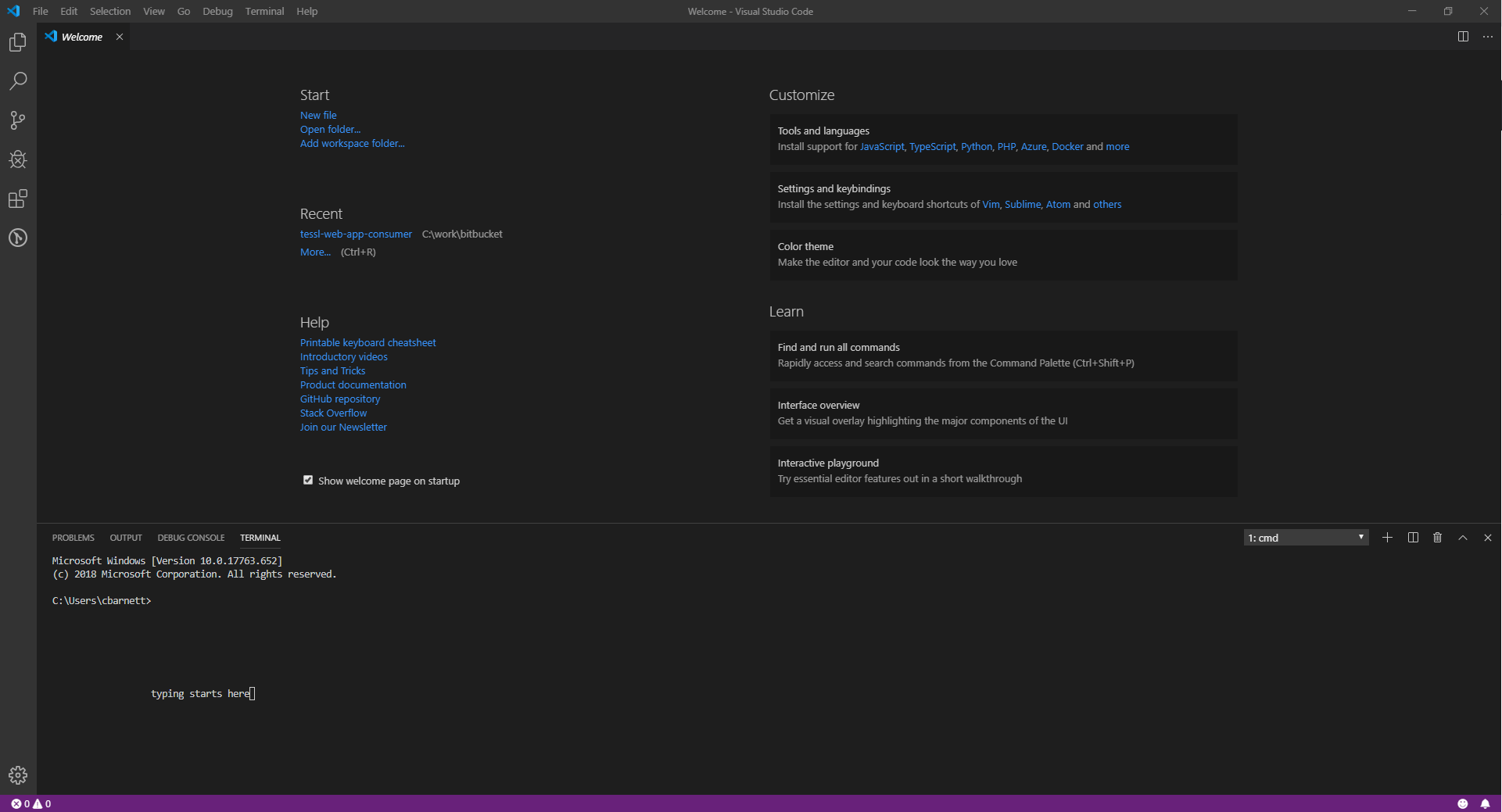 Terminal input formatting wrong · Issue #79636 · microsoft/vscode · GitHub