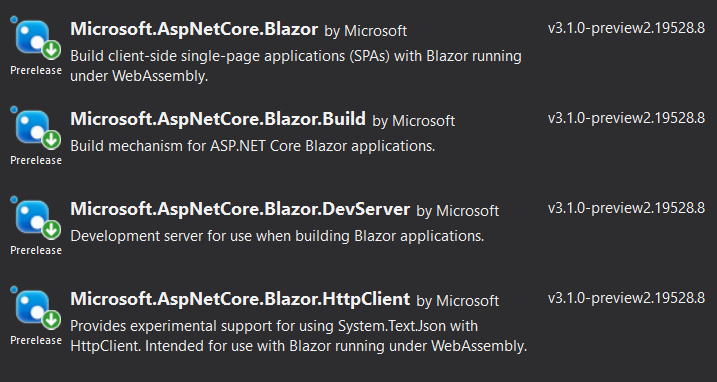 [Blazor] Errors in the startup project · Issue #16788 · dotnet/aspnetcore · GitHub