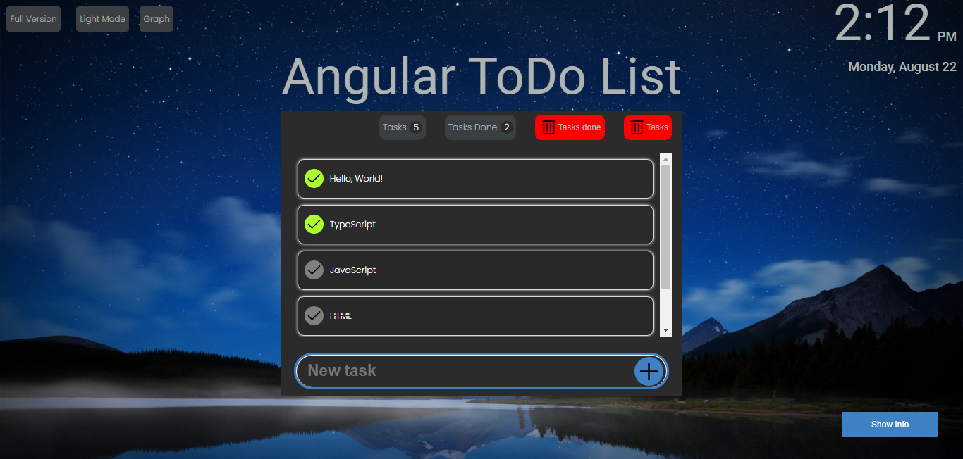 GitHub - ArtsiomDziominski/Angular-todolist