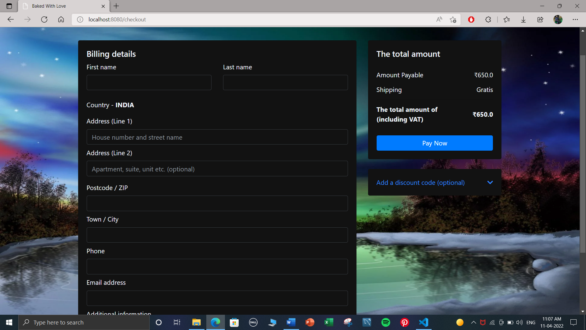 GitHub - aviralmehra08/Baked_With_Love