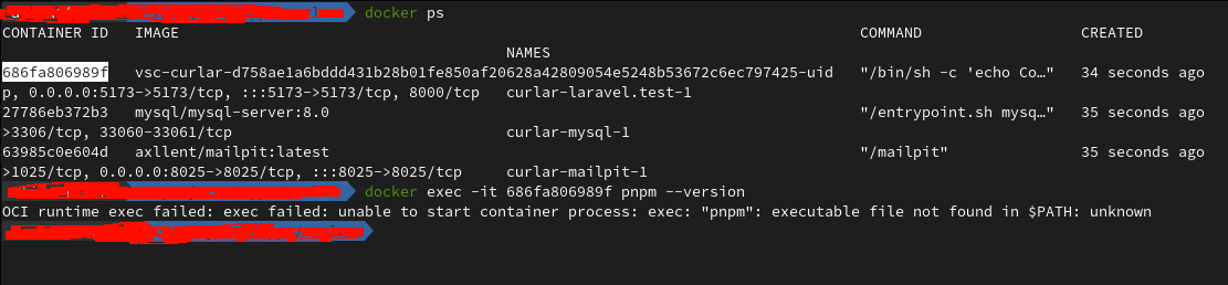 Pnpm: command not found · Issue #606 · laravel/sail · GitHub