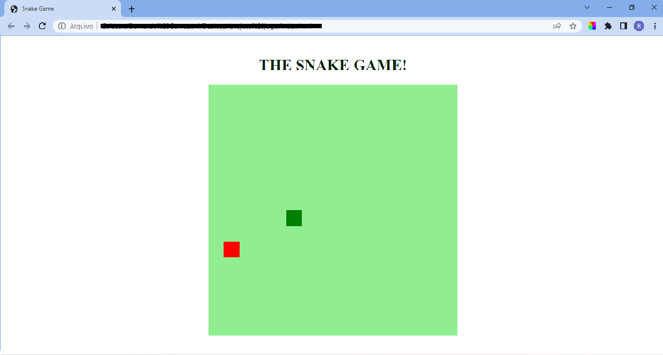 GitHub - begervazoni/Snake-Game: The old classic snake game