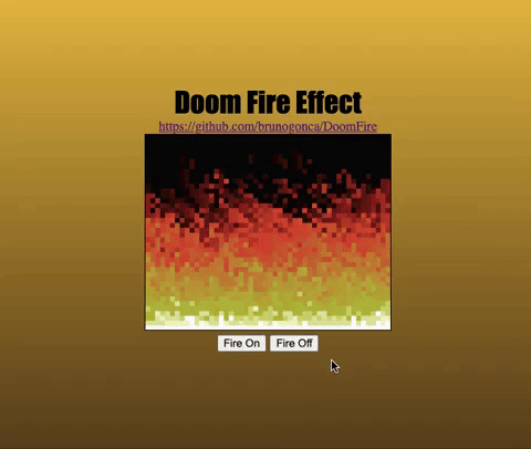 GitHub - brunogonca/DoomFire: Doom's fire