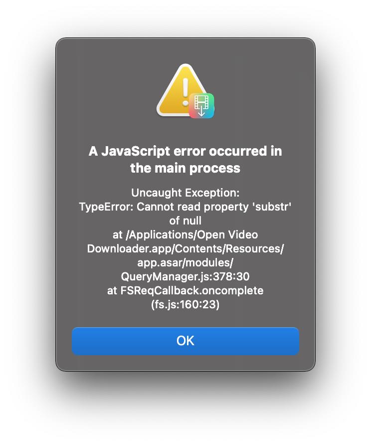 "uncaught exception" when downloading a file twice with the same title · Issue #155 · jely2002 ...