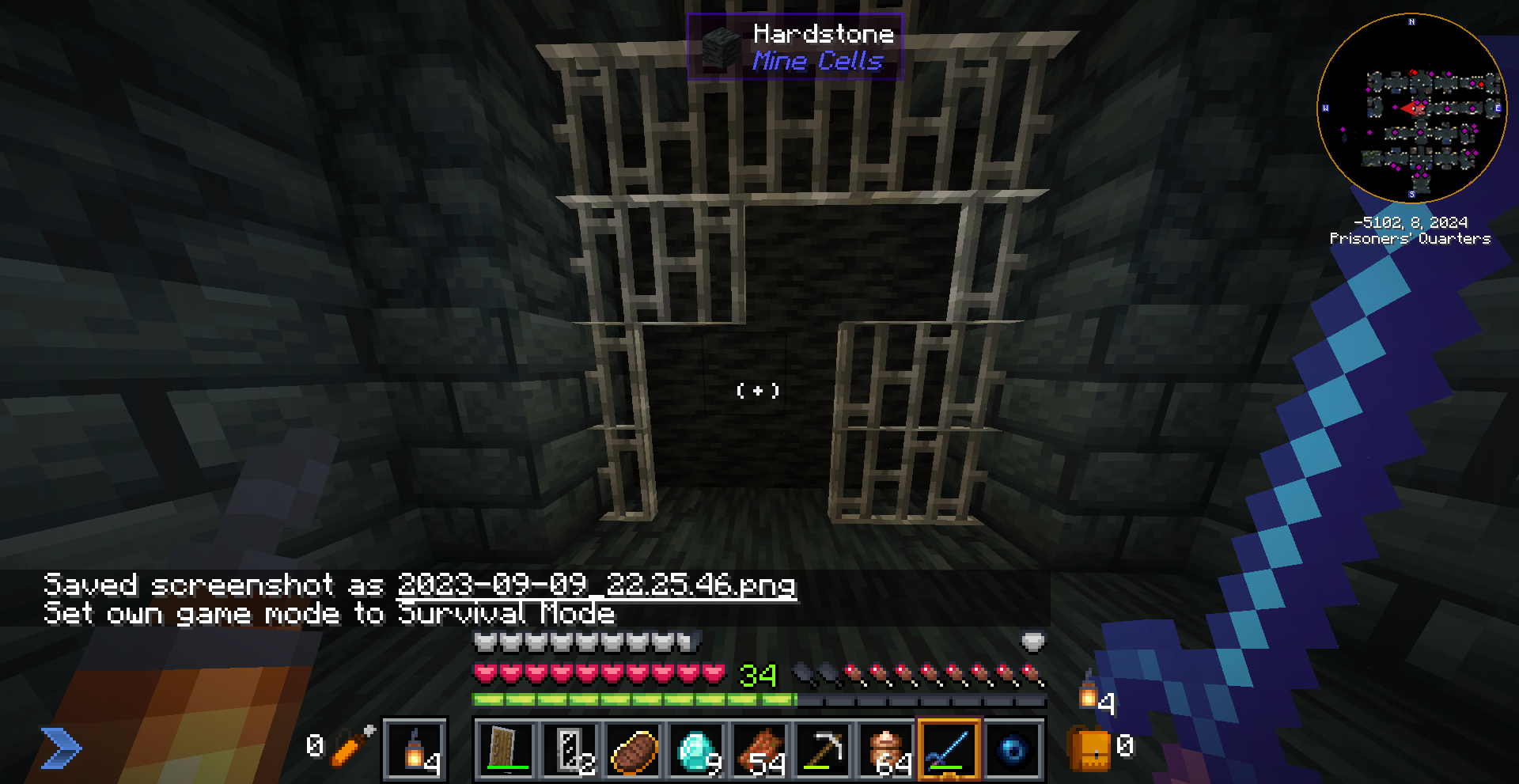 Some areas in prison spawn encased in hardstone · Issue #58 · mim1q ...