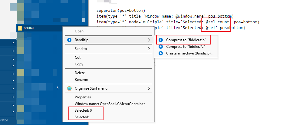 [Feature Request] Can OpenShell selected items be catched? · Issue #213 · moudey/Shell · GitHub