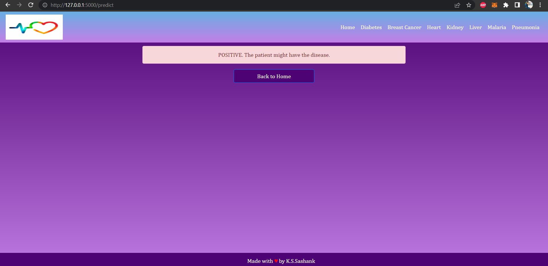 GitHub - kalakamcherisashank/Smart-disease-predictor