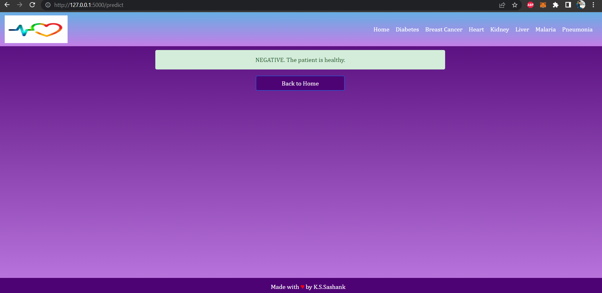 GitHub - kalakamcherisashank/Smart-disease-predictor